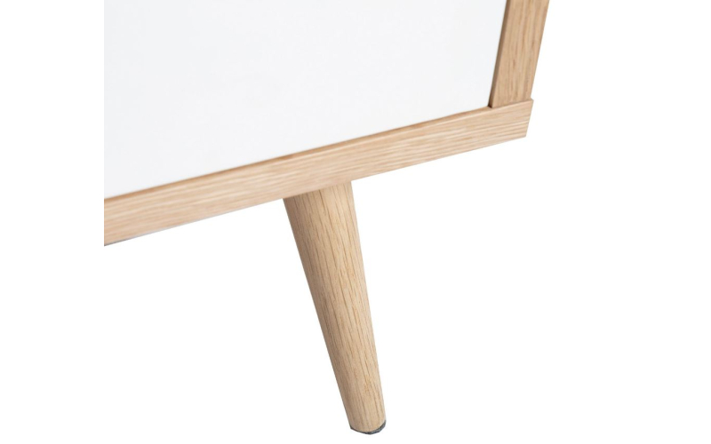 Kummut HELENA 120*40*75cm naturaalne/valge