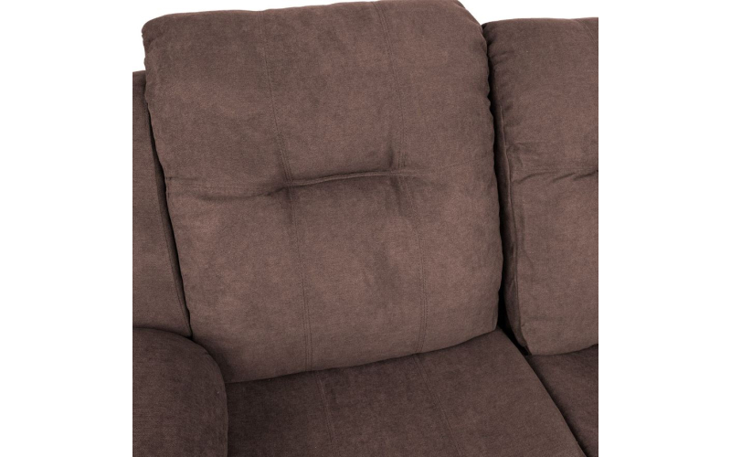 Diivan Dixon 2-kohaline recliner,pruun